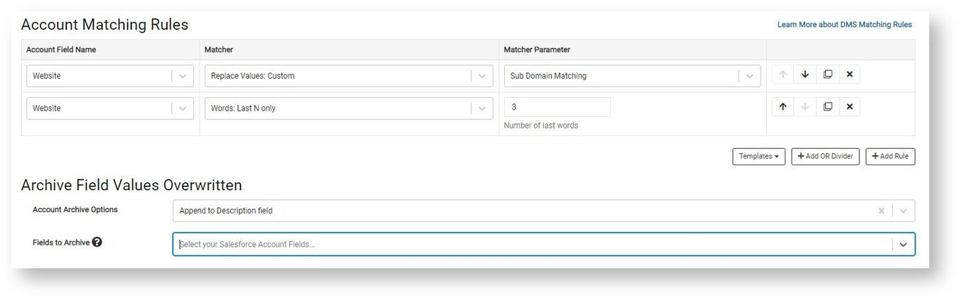 Overview of Salesforce Surviving Field Values Rules