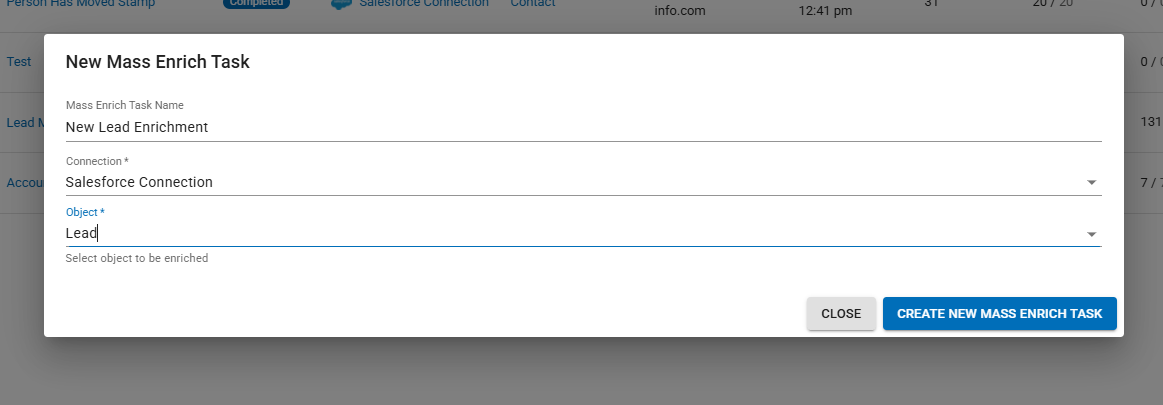 How to Set Up Mass Enrich for Salesforce in RingLead