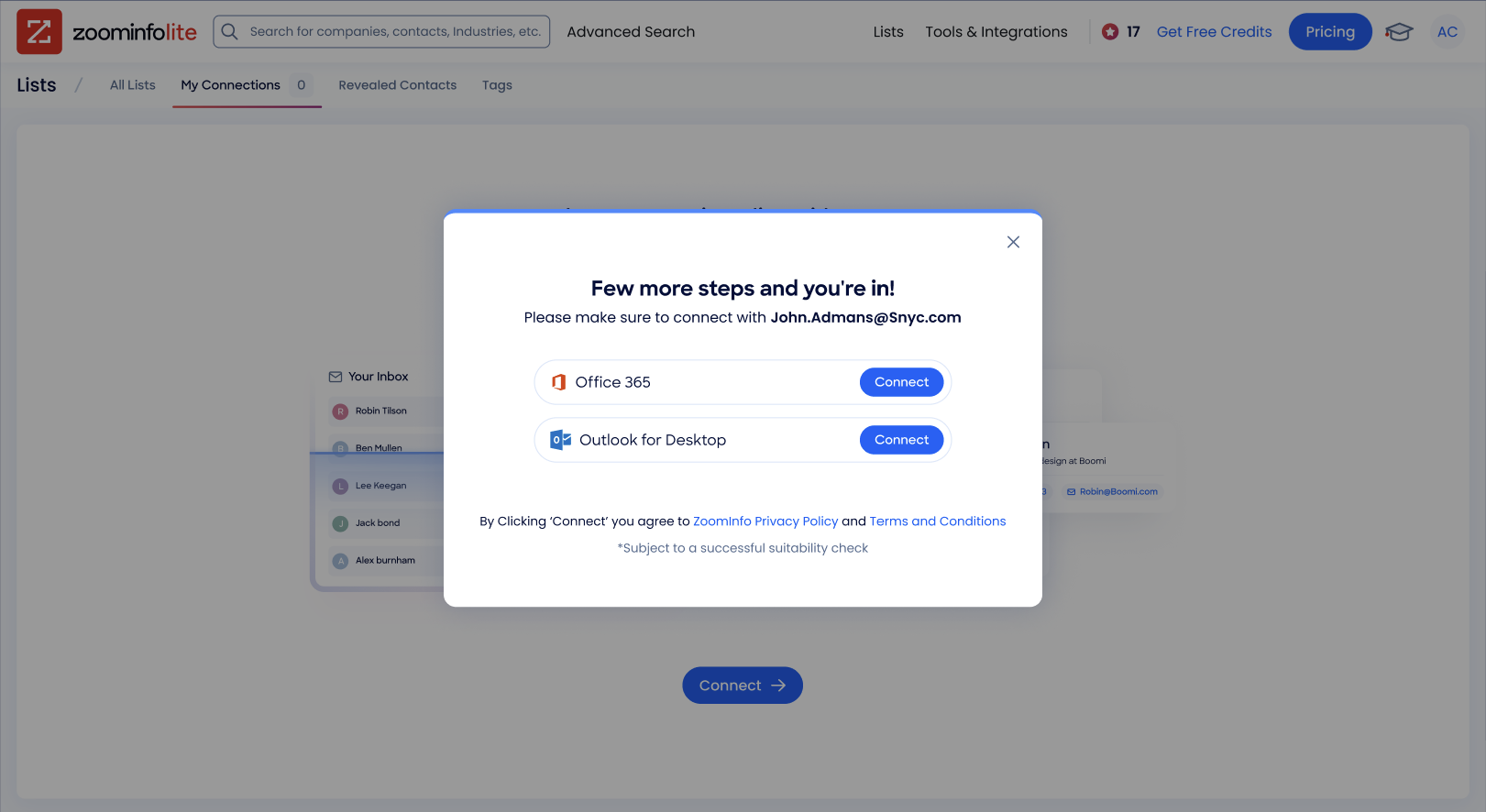 ZoomInfo Knowledge Center